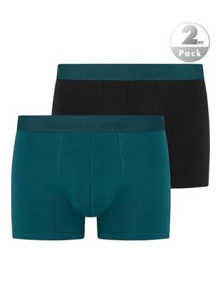 Bruno Banani Herren Unterw&auml;sche gr&uuml;n Baumwolle & Mix unifarben