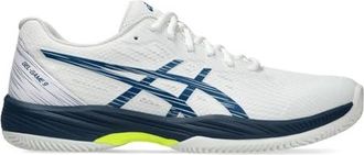 Asics Asics Homme Gel-Game 9 Clay/OC Sneaker, White Mako Blue, 44.5 EU