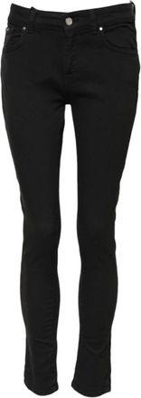 Dolce & Gabbana Femme, Jeans, Noir, Taille: 40 FR Jeans Skinny en denim