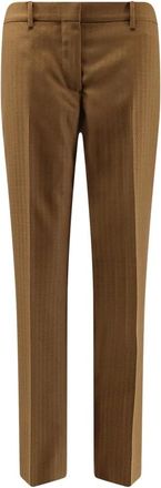Burberry Femme, Pantalons, Brun, Taille: 36 FR Pantalon slim