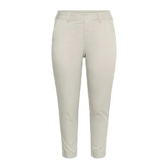 Kaffe Curve KCleana Chino 7/8 Pants - - Trousers - Damen - Beige - 2XL