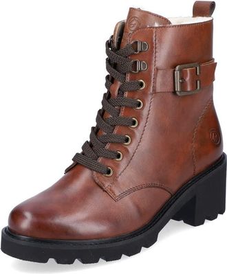 Remonte Damen Biker Boots D0A74, Frauen Stiefeletten,lose Einlage,halbstiefel,Kurzstiefel,uebergangsschuhe,uebergangsstiefel,warm,braun,39 EU / 6 UK