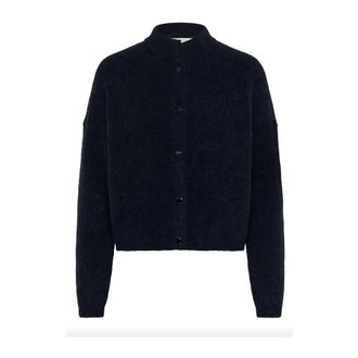 Gestuz Femme, Pulls, Bleu, Taille: 34 FR AlphaGZ Short Cardigan