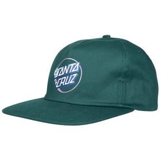 Santa Cruz Santa Cruz Winkowski UFO Dot Casquette snapback, Bleu sarcelle cosmique, Taille unique