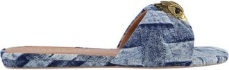 Kurt Geiger Femme, Chaussures, Bleu, Taille: 38 EU Chausson plat en bleu