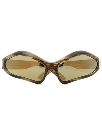 Balenciaga lunettes de soleil Fennec - Marron