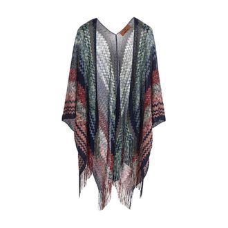 Missoni Cape &agrave; capuche - Femme - Vestes - Multicolore - Taille: ONE Size