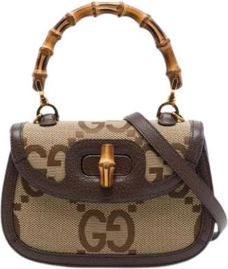 Gucci Sac bandouli&egrave;re Pre-owned - Femme - Pre-owned - Beige - Taille: ONE Size