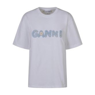 Ganni Damen, Oberteile, Wei&szlig;, XSGr&ouml;&szlig;e
