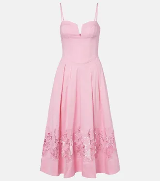 Rebecca Vallance Kleid Montreux aus einem Baumwollgemisch