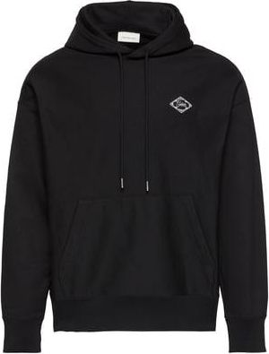 Calvin Klein Sweatshirt &agrave; capuche en coton m&eacute;lang&eacute;