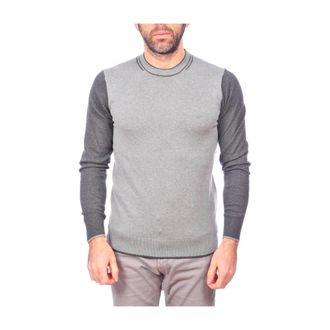 Armani Jeans Gem&uuml;tlicher Strickpullover - - Knitwear - Herren - Grau - 2XL