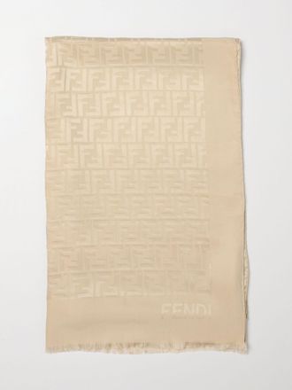 Fendi &Eacute;charpe FENDI Femme couleur Beige