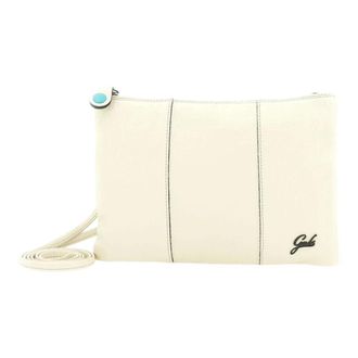 Gabs Ivory Leder Umh&auml;ngetasche mit Rei&szlig;verschluss - - Bags - Damen - Wei&szlig; - ONE SIZE