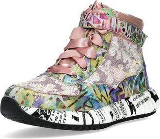 Laura Vita Chaussures à Lacets Sneaker pour Femmes Burton 22, Pointure:40 EU, La Couleur:Violet