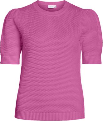 Vila Vidalo O-Neck S/S Knit Top - Noos