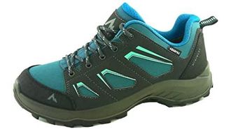 McKinley McKINLEY Femme Discover III AQX Mocassin, Anthracite/Blue Aqua, 36 EU