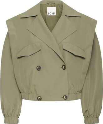 Ichi Ichi, Femme, Vestes, Vert, Taille: 42 FR Ihgezavo JA