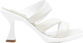 Janet & Janet Sandalen - Open-Toe Sandals With Sculpted Heel - Gr. 39 (EU) - in Wei&szlig; - f&uuml;r Damen