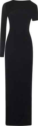 Courr&egrave;ges Maxi Robe - Noir