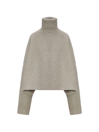 Rick Owens Pull &agrave; col roul&eacute; en laine Rick Owens
