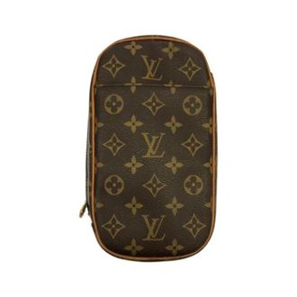 Louis Vuitton Sac bandouli&egrave;re Pochette Monogram Pre-owned - Femme - Pre-owned - Brun - Taille: ONE Size
