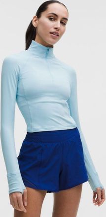 lululemon Haut Its Rulu demi-zipp&eacute; court pour Femmes - Taille 3XS