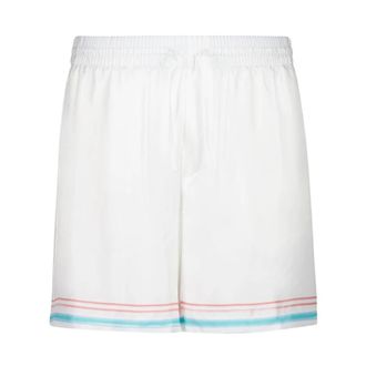 Casablanca Dance Joy Silk Shorts - - Shorts - Herren - Mehrfarbig - S