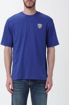 Blauer T-Shirt Herren Farbe Royal Blue