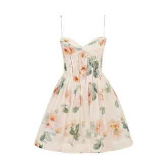 Zimmermann Carousel Korsett Minikleid - - Dresses - Damen - Mehrfarbig - XS