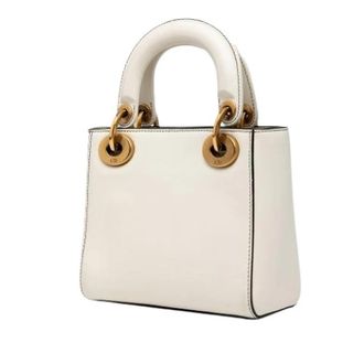 Dior Pre-owned Leder Handtasche - - Pre-owned - Damen - Wei&szlig; - ONE SIZE
