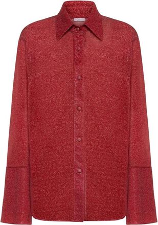 Os&eacute;ree Damen, Blusen & Hemden, Rot, S/MGr&ouml;&szlig;e