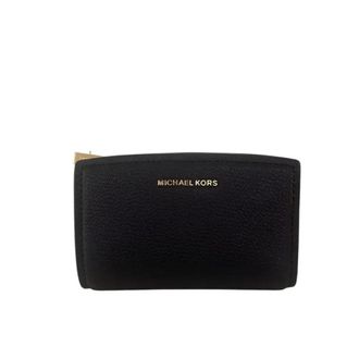 Michael Kors Schwarzes Lederkartenetui mit mehreren F&auml;chern - - Accessories - Herren - Schwarzk - ONE SIZE