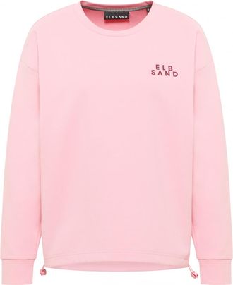 Elbsand Caris Damen Sweatshirt, Rundhalsausschnitt, überschnittene Schultern, Loose fit