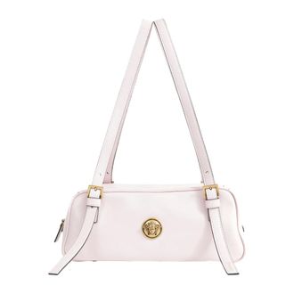 Versace Embl&egrave;me Nappa Bowling Bag - - Bags - Damen - Rosa - ONE SIZE