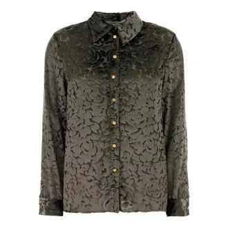 Alberta Ferretti Camicia - - Blouses & Shirts - Damen - Grau - M