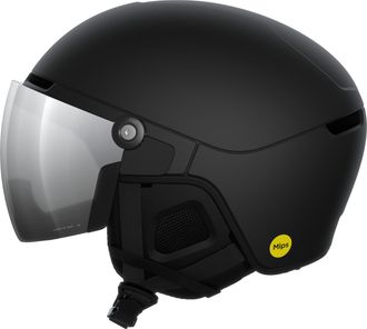 Poc Obex Visor Skihelm mit Visier - All-Mountain Ski & Snowboard Helm f&uuml;r Erwachsene, Integriertes Rahenloses Visier mit Clarity by POC, MIPS Schutz, RECC