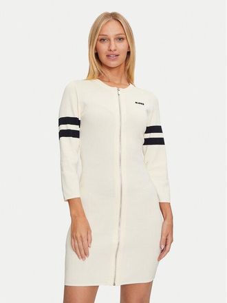 Guess Strickkleid V4BK05 ZZ04U &Eacute;cru Regular Fit