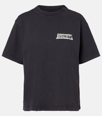 Balenciaga T-shirt en coton à logo