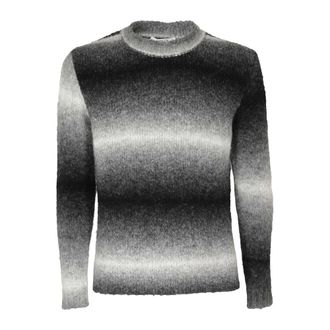 KANGRA Gestreifter Alpaka-Mix Pullover - - Knitwear - Herren - Mehrfarbig - L