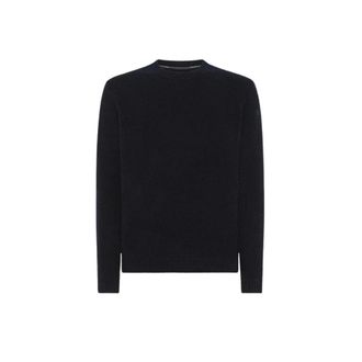 Roberto Ricci Design Boucl&eacute; Rundhalspullover - - Knitwear - Herren - Schwarzk - M