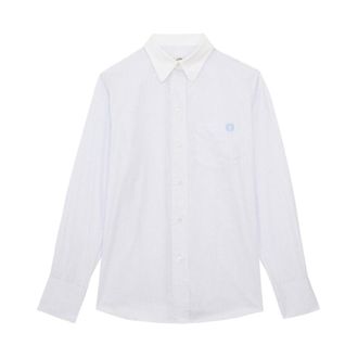 Ines De La Fressange Damen, Blusen & Hemden, Wei&szlig;, MGr&ouml;&szlig;e