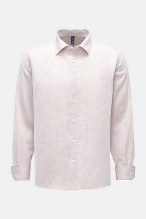 04651/ Herren - Casual Hemd Summer Shirt Kent-Kragen beige