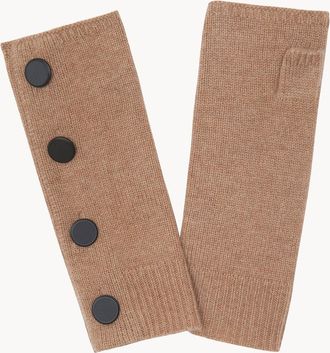 Kujten Mitaines cachemire avec boutons, 4 fils - Mitaines Salen