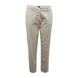 Mason's New York Samthose aus Velvet - - Trousers - Damen - Wei&szlig; - XL