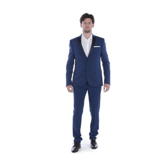 Daniele Alessandrini Homme, Costumes, Bleu, Taille: XL Abito Cerimonia Euro CP Eco 17