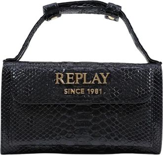 Replay Femme, Sacs, Noir, Taille: ONE Size Small Handbag