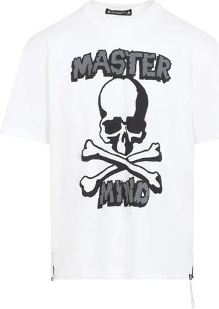 MASTERMIND WORLD Japan Band S/S T-Shirt - - Tops - Herren - Wei&szlig; - XL