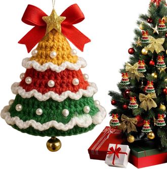 Generico Weihnachtsgeh&auml;kelt, H&auml;kelzubeh&ouml;r f&uuml;r Partys, Dekoration zum Aufh&auml;ngen f&uuml;r R&uuml;ckspiegel, Partys, Zuhause, einfach f&uuml;r Anf&auml;nger