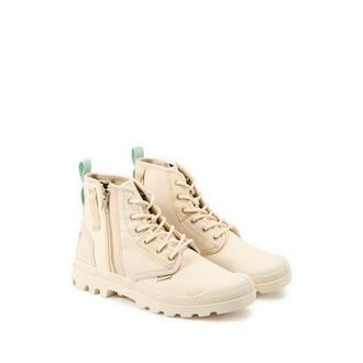 Palladium Bottines en coton m&eacute;lang&eacute;